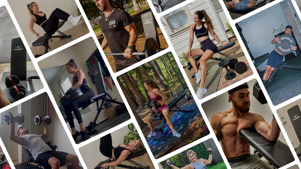 How to Use a Weight Bench with Leg Rollers | Flybird Fitness