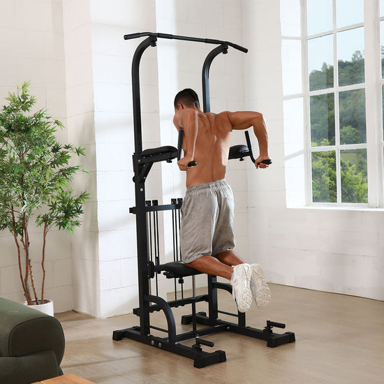 Flybird Power Tower with Assistance Bands STARTER101 – Flybird Fitness