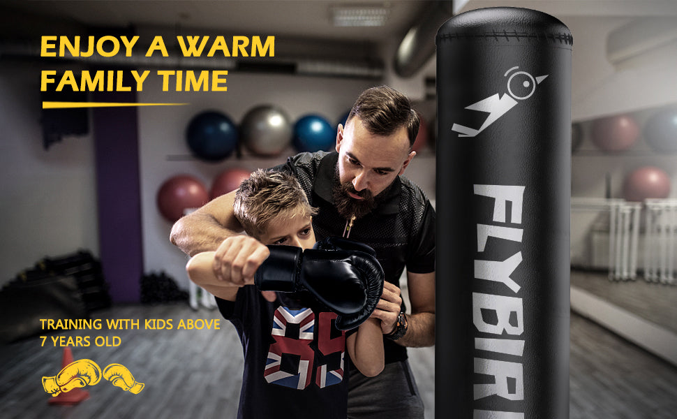 Heavy Freestanding Punching Bag - Boxing Bag - Flybird Fitness