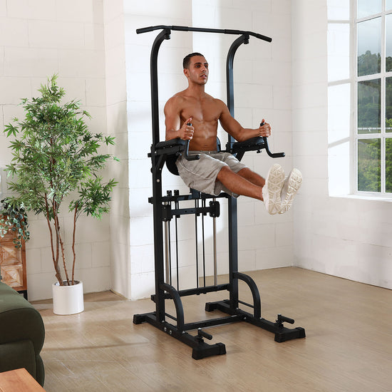 Flybird Power Tower with Assistance Bands STARTER101 – Flybird Fitness