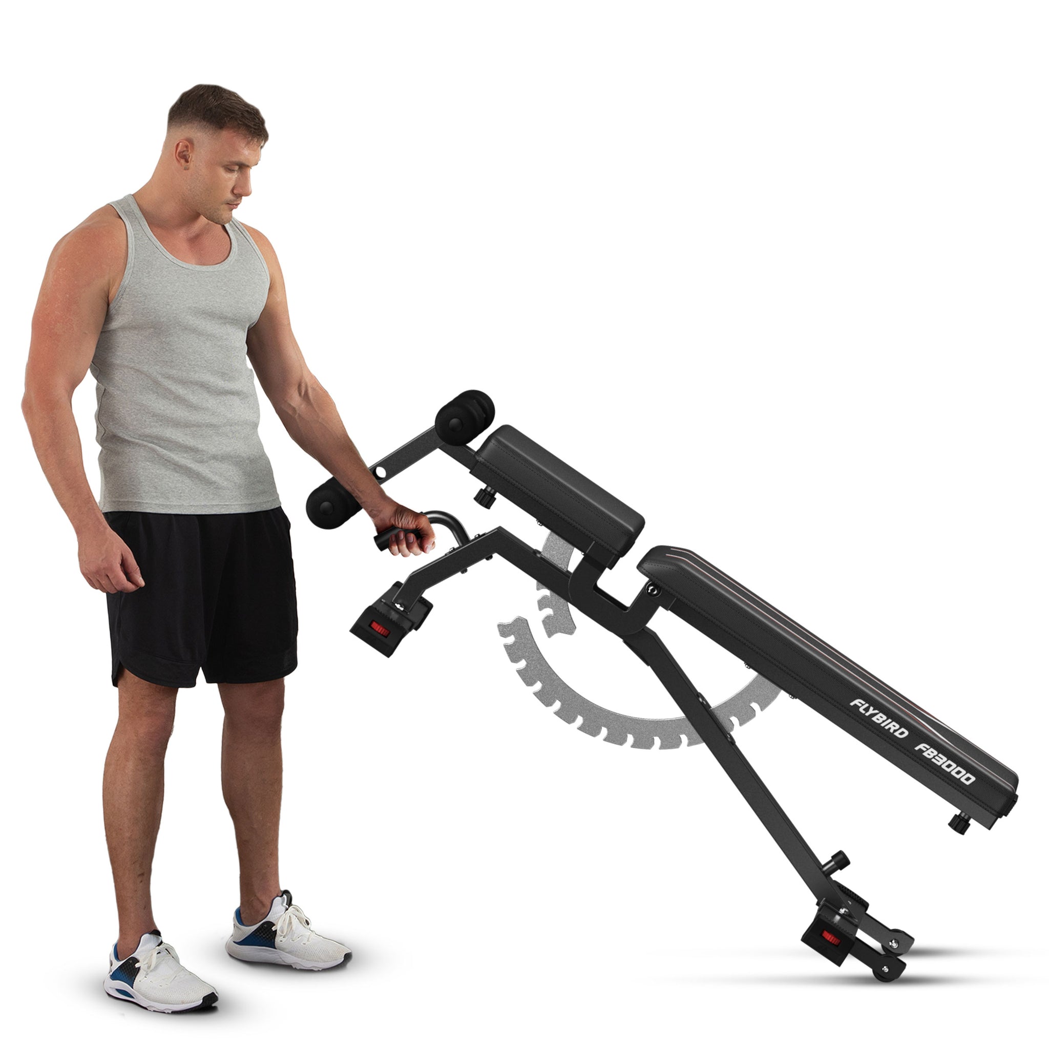 Strength Training Adjustable Lifting Bench | Flybird Fitness