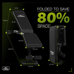Flybird Adjustable Bench | FLYBIRD Weight Bench FB149 | Foldable FID ...