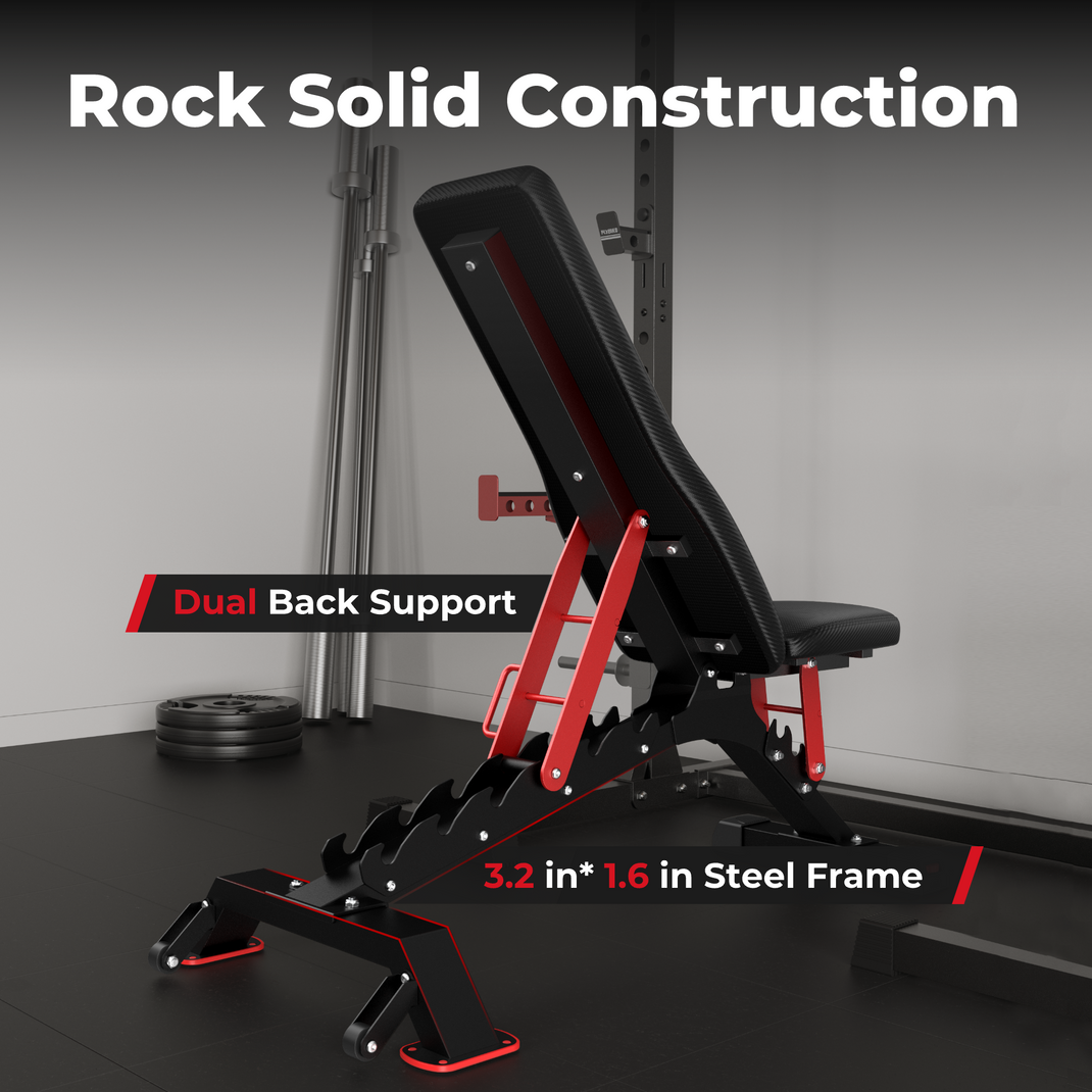 Heavy Duty Pro Weight Bench-Incline and Decline Bench | Flybird Fitness