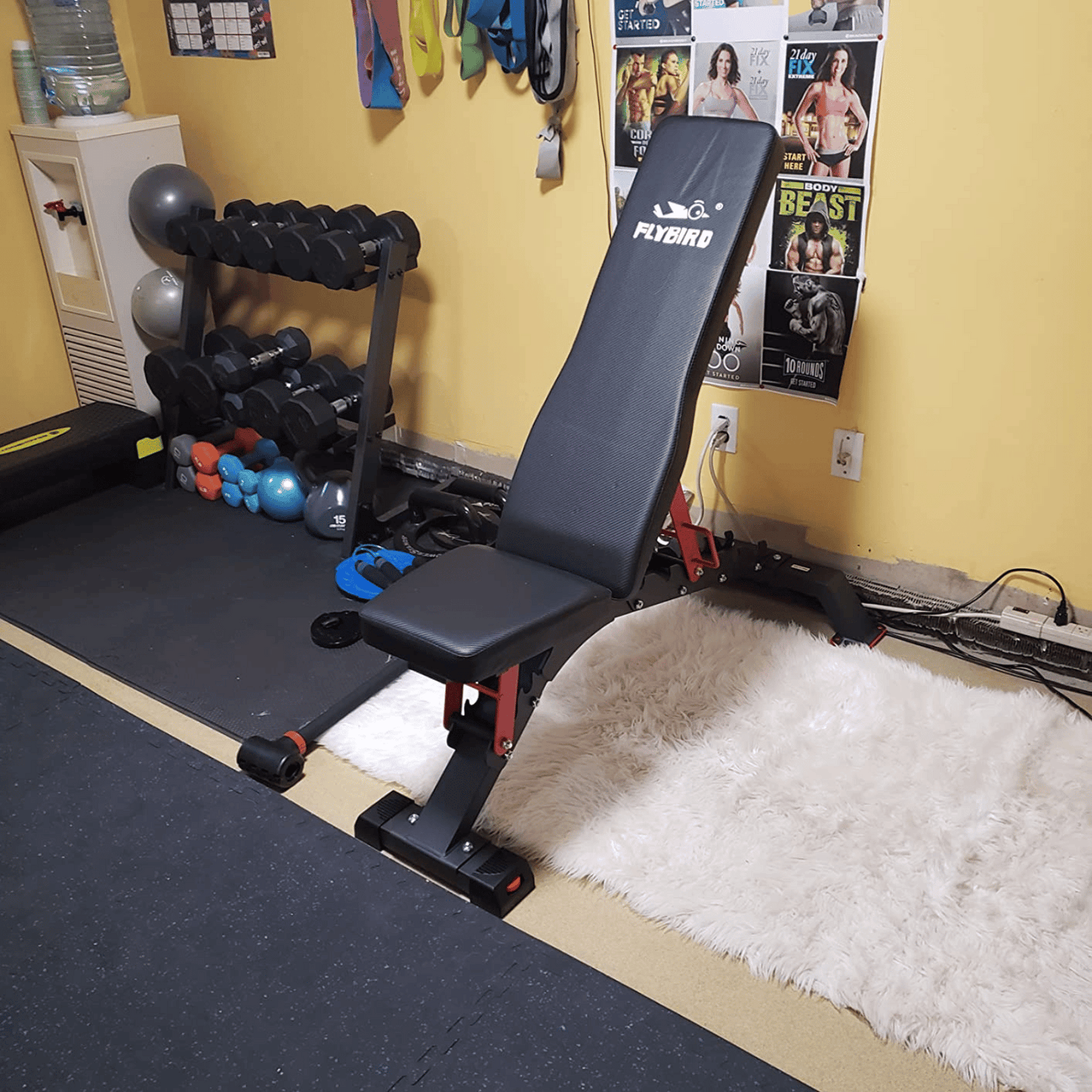 Heavy Duty Pro Weight Bench-Incline and Decline Bench | Flybird Fitness
